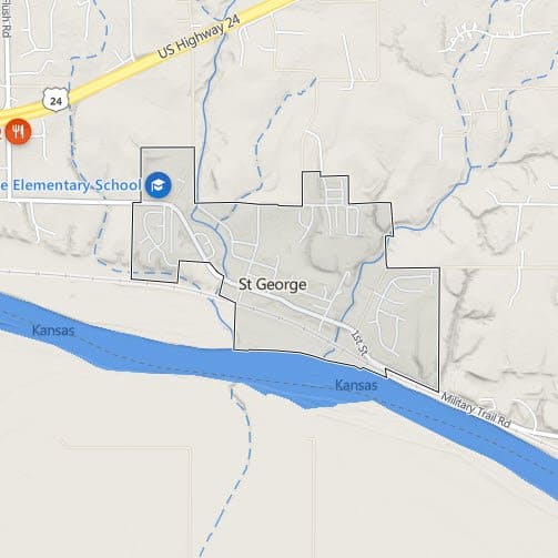 Location - Guy on a Tractor - Wamego, KS